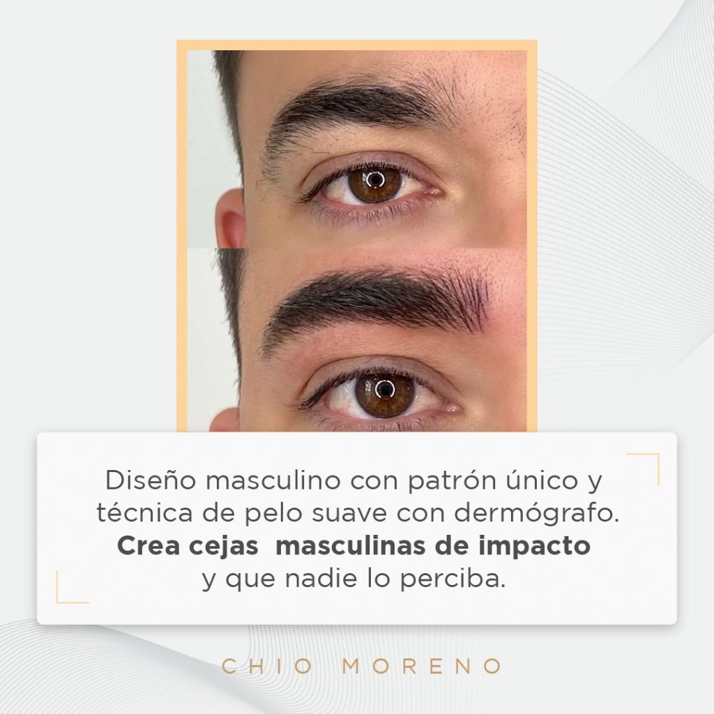 Men’s Brows Design Certificación – Brows Designer