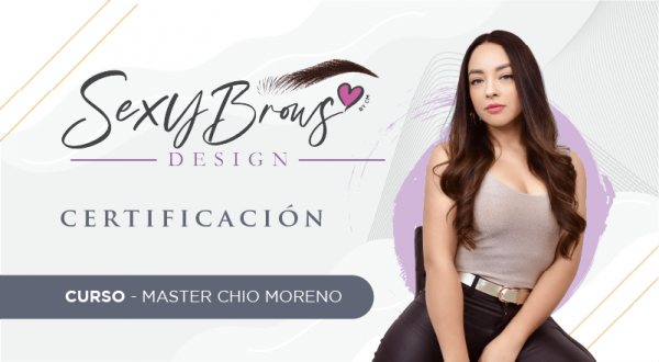 Sexybrows Design Certificación – Brows Designer